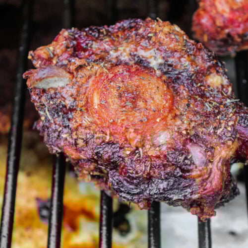 Traeger Smoked Oxtail (with Dry Rub)