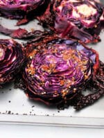 Oven Roasted Red Cabbage (Steaks)