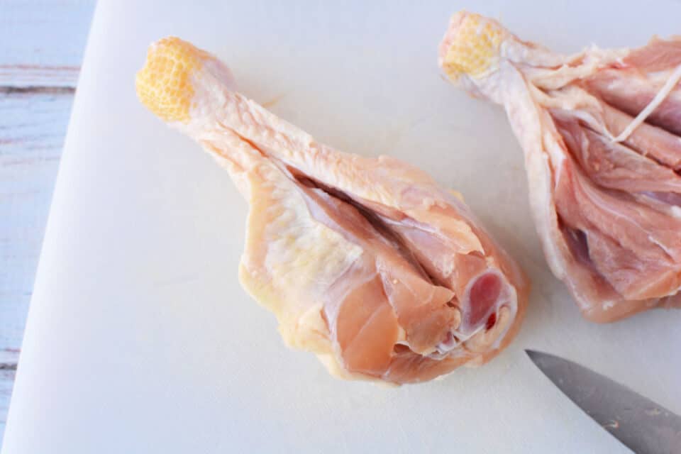 Baked Butterflied Chicken Legs (How to Butterfly Chicken Legs)