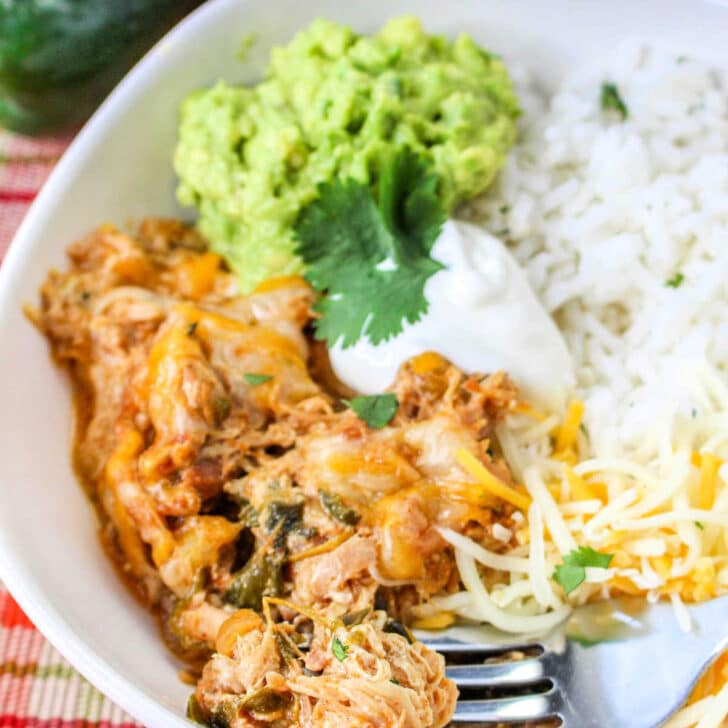 Slow Cooker Chicken Poblano