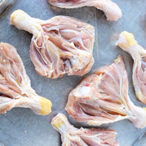 Baked Butterflied Chicken Legs (How to Butterfly Chicken Legs)