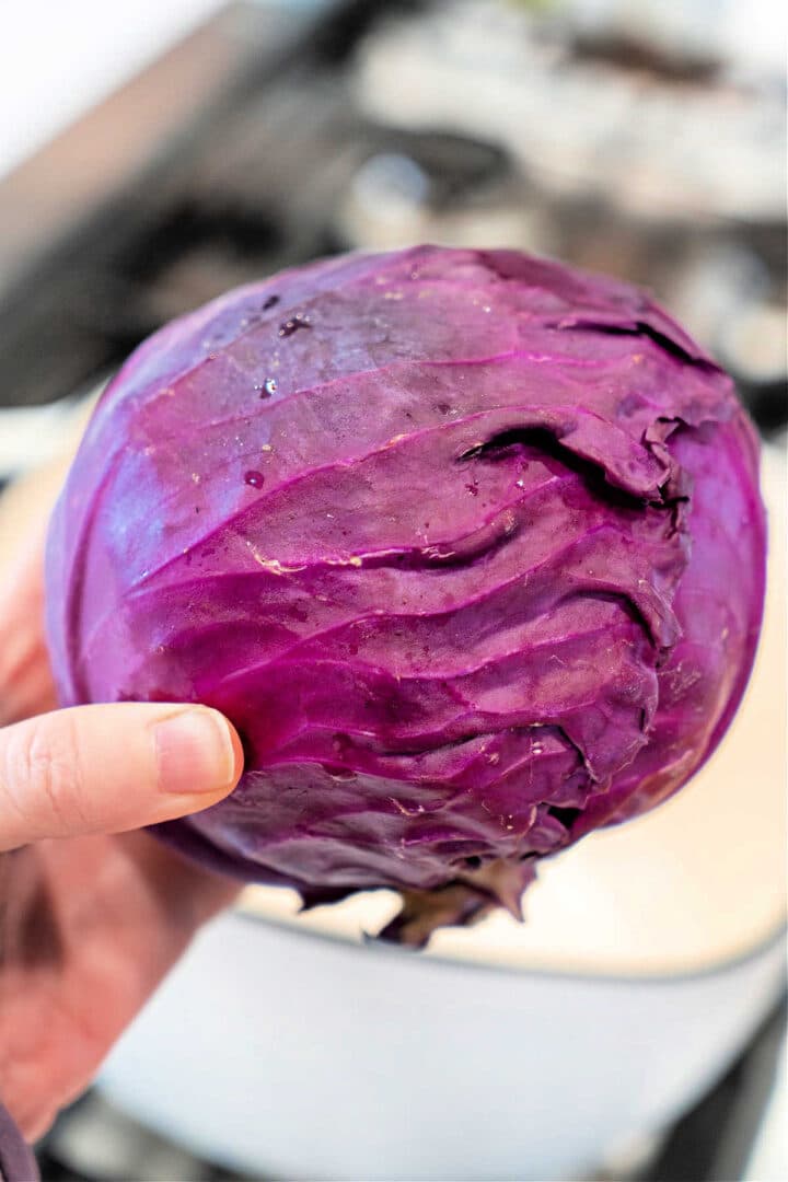 Sauteed Red Cabbage (Buttered)