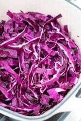Sauteed Red Cabbage (Buttered)