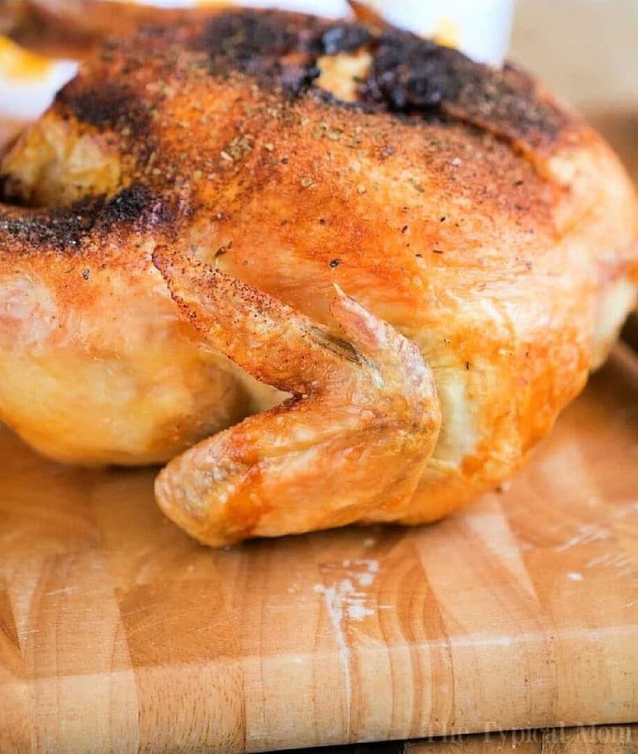 Frozen Whole Chicken Instant Pot (No Defrosting)