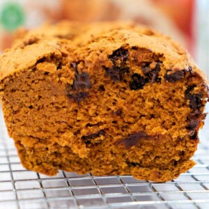 2 Ingredient Pumpkin Bread with Spice Cake Mix Quick Bread