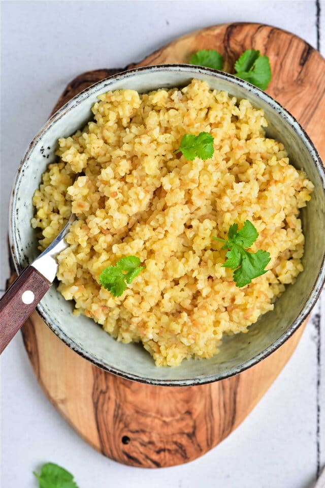 How to Cook Bulgar Wheat (3 Ways)