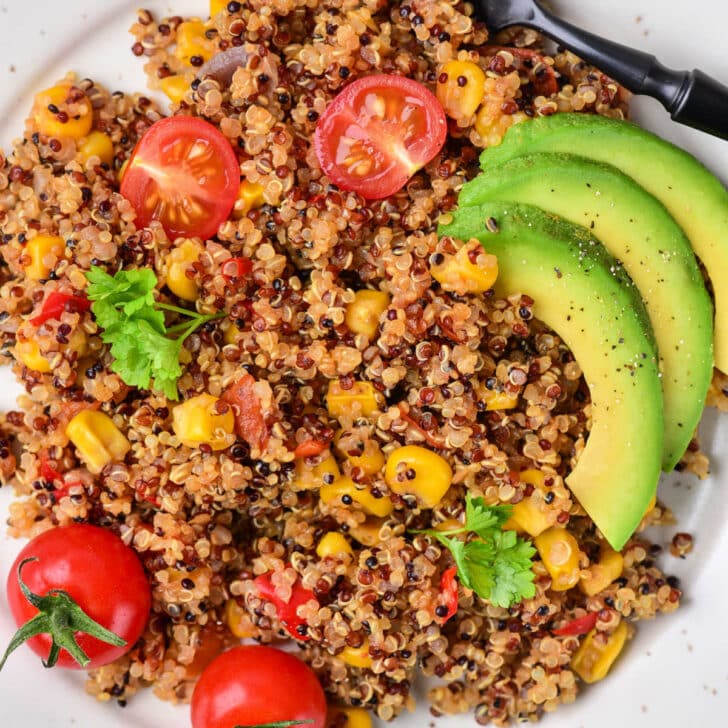 How to Cook Tri Color Quinoa (Mexican Quinoa Recipe)
