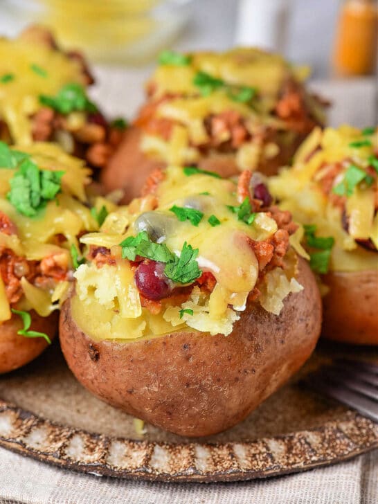 Baking Potatoes in a Toaster Oven - Toaster Oven Baked Potatoes