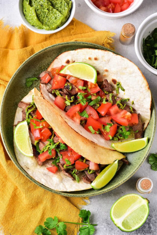 Cow Tongue Tacos (Beef Lengua)