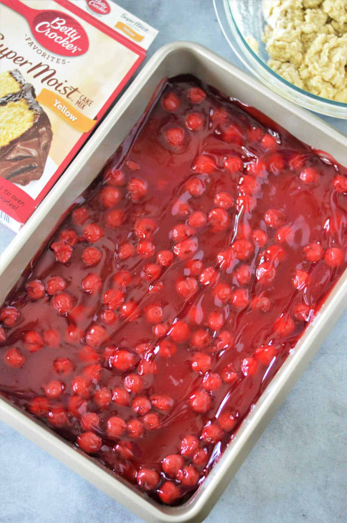 Cherry Cobbler With Cake Mix (Easy)