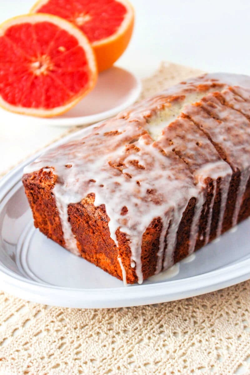 Grapefruit Cake Recipe (in Loaf Pan)