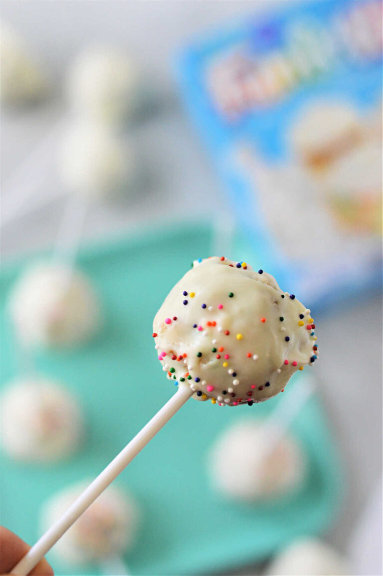 How to Make Cake Pops with Cake Mix and Frosting Recipe
