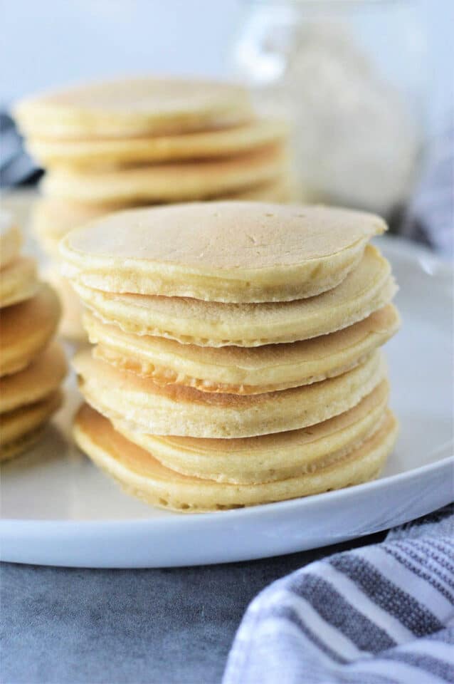 Easy Pancake Recipe Without Baking Powder (Fluffy)