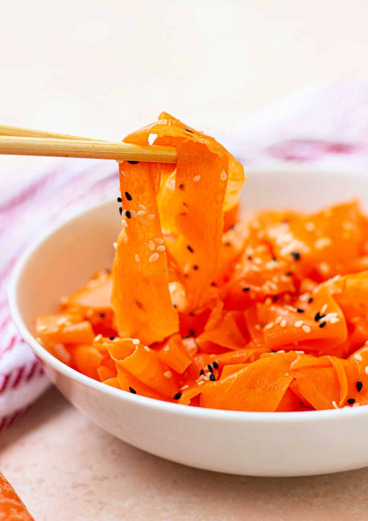 Raw Carrot Salad Recipe (Sweet and Savory)