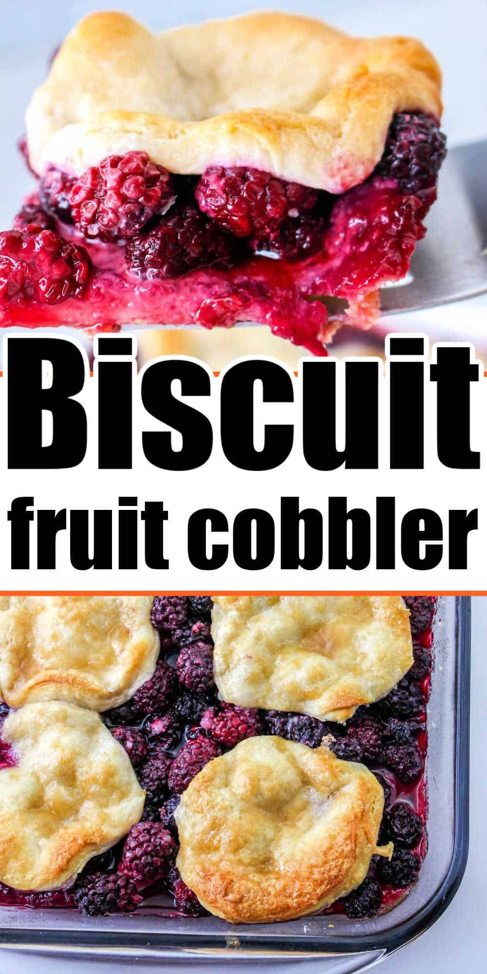 Cobbler with Biscuits (with Frozen Fruit)