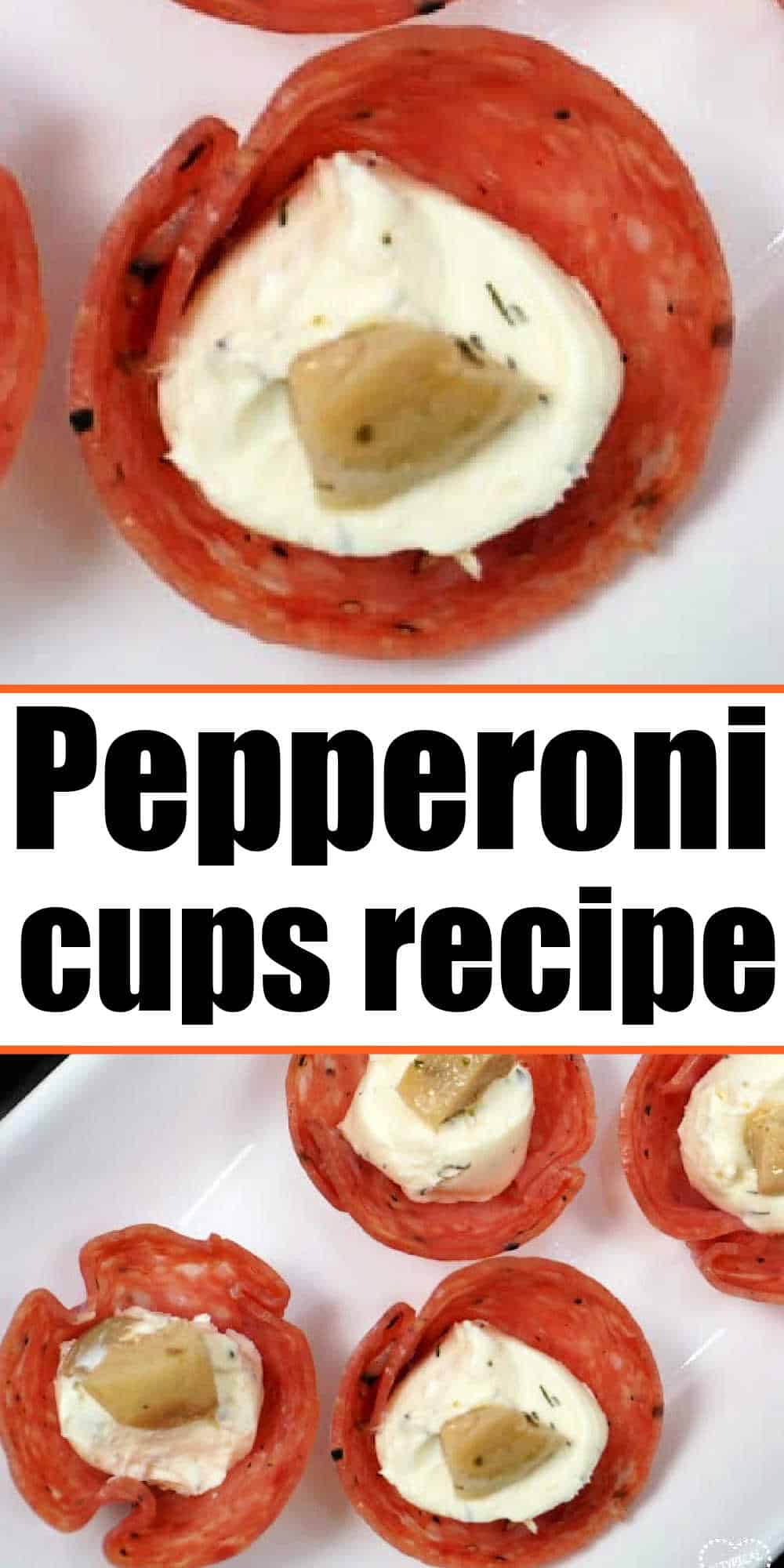 Salami Cups (with Cream Cheese)