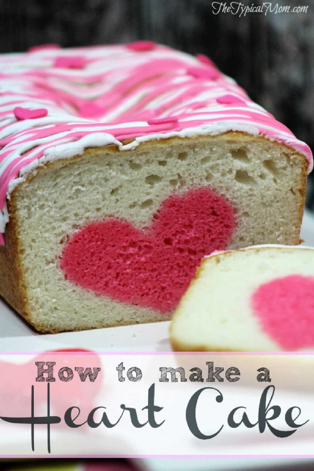 Surprise Inside Cake (Heart)