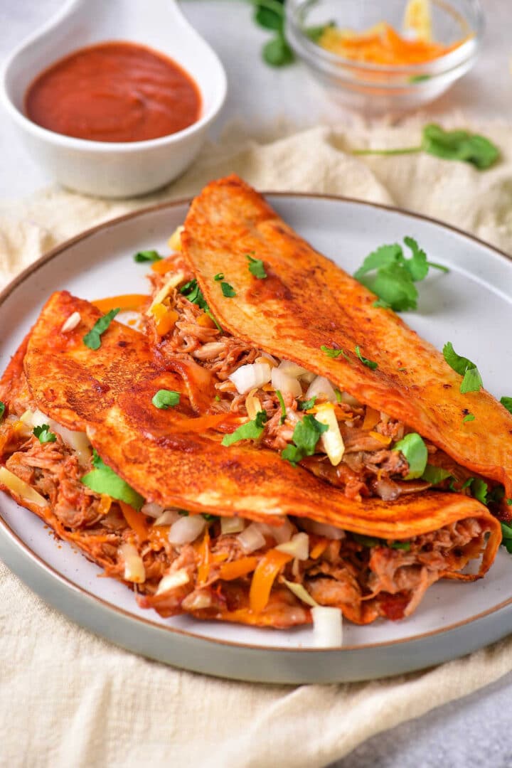 Best Chicken Birria Tacos Recipe (on Stove)