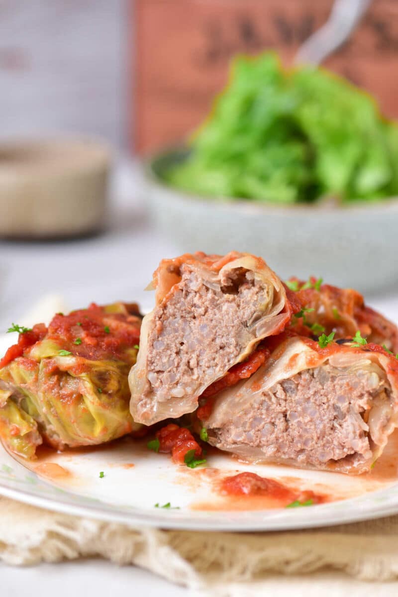 Pigs in the Blanket with Cabbage (in the Oven)