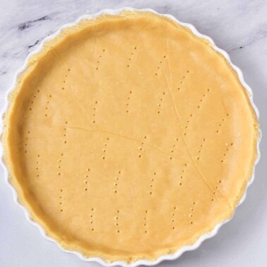 Quiche Crust Recipe (How to Blind Bake)