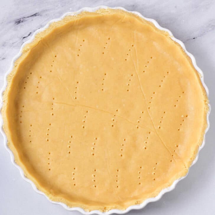 Quiche Crust Recipe (How to Blind Bake)