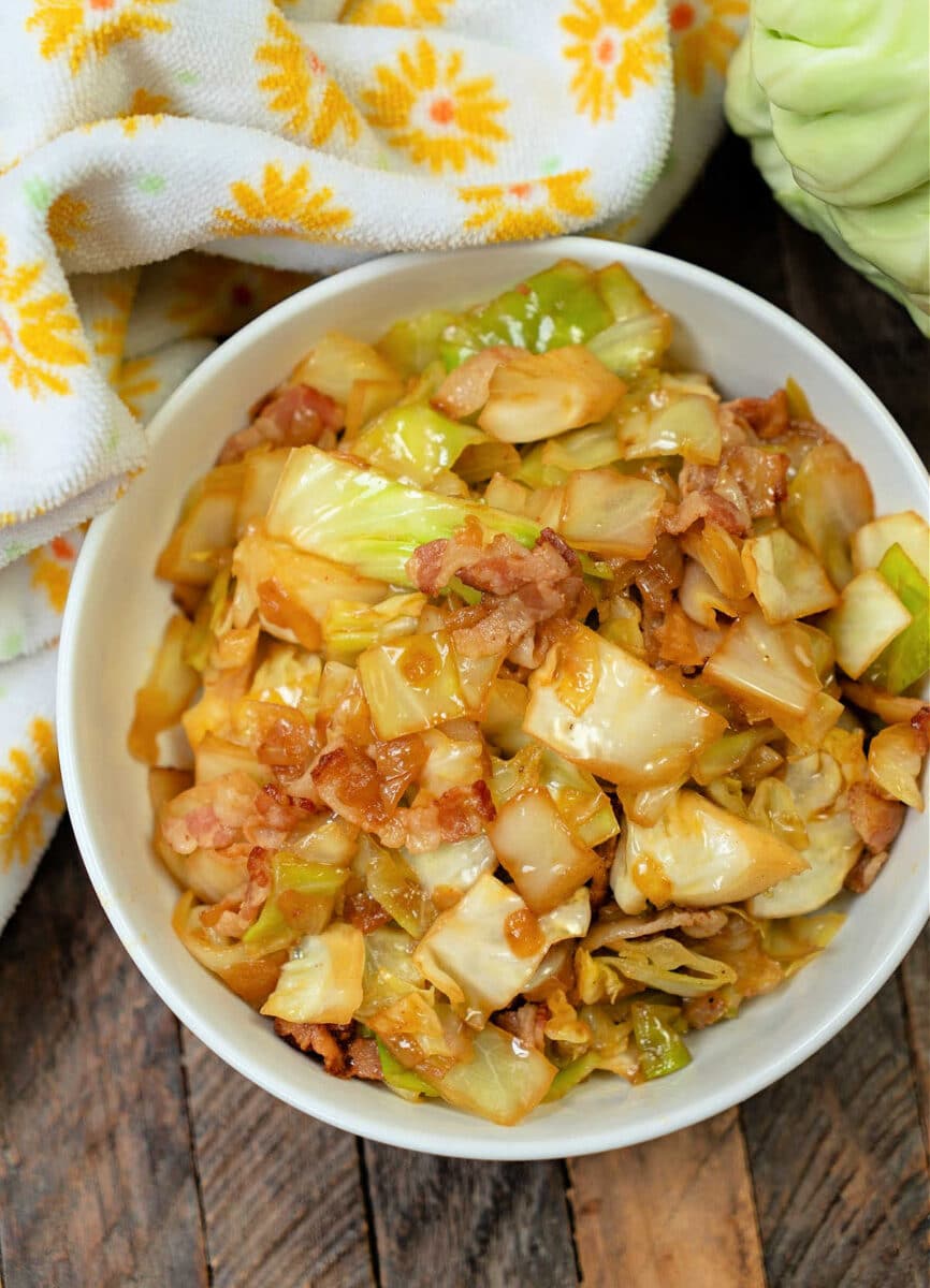 Cabbage and Bacon Recipe (on the Stove)