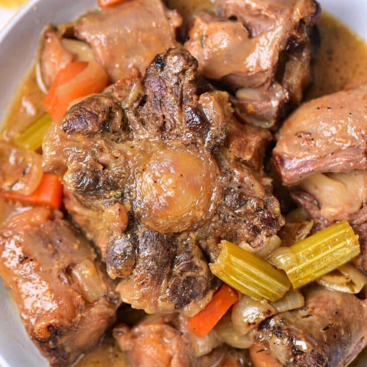 Braised Oxtail Recipe (in Dutch Oven)