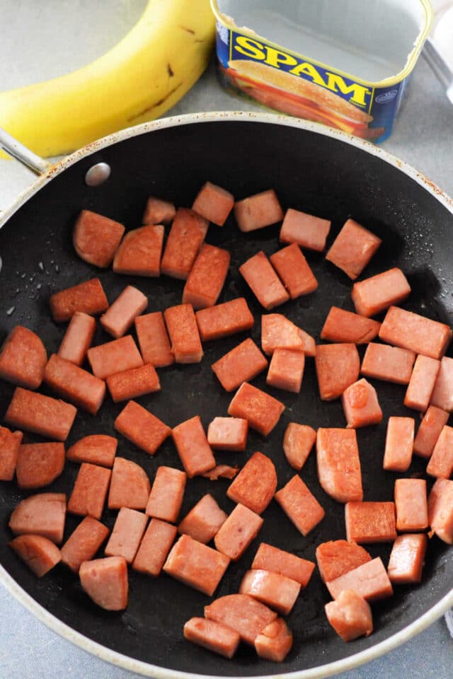 Fried Spam in a Pan (or Deep Fried)