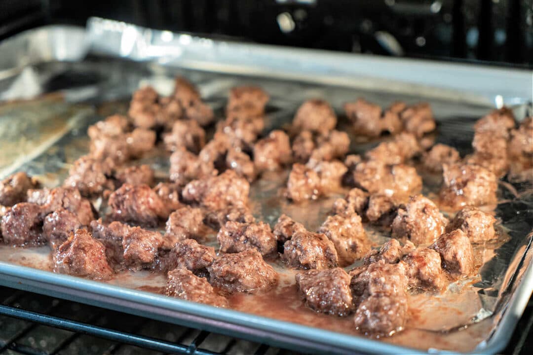 How to Cook Ground Beef in Oven - Sheet Pan Ground Beef