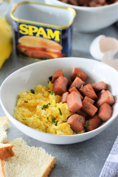 Fried Spam in a Pan (or Deep Fried)