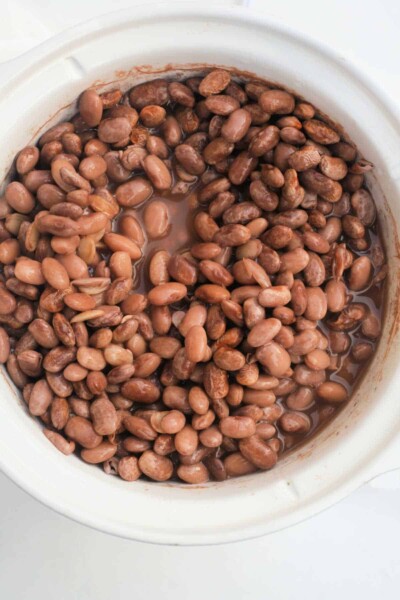 Pinto Beans in Crockpot Recipe (Soaked)