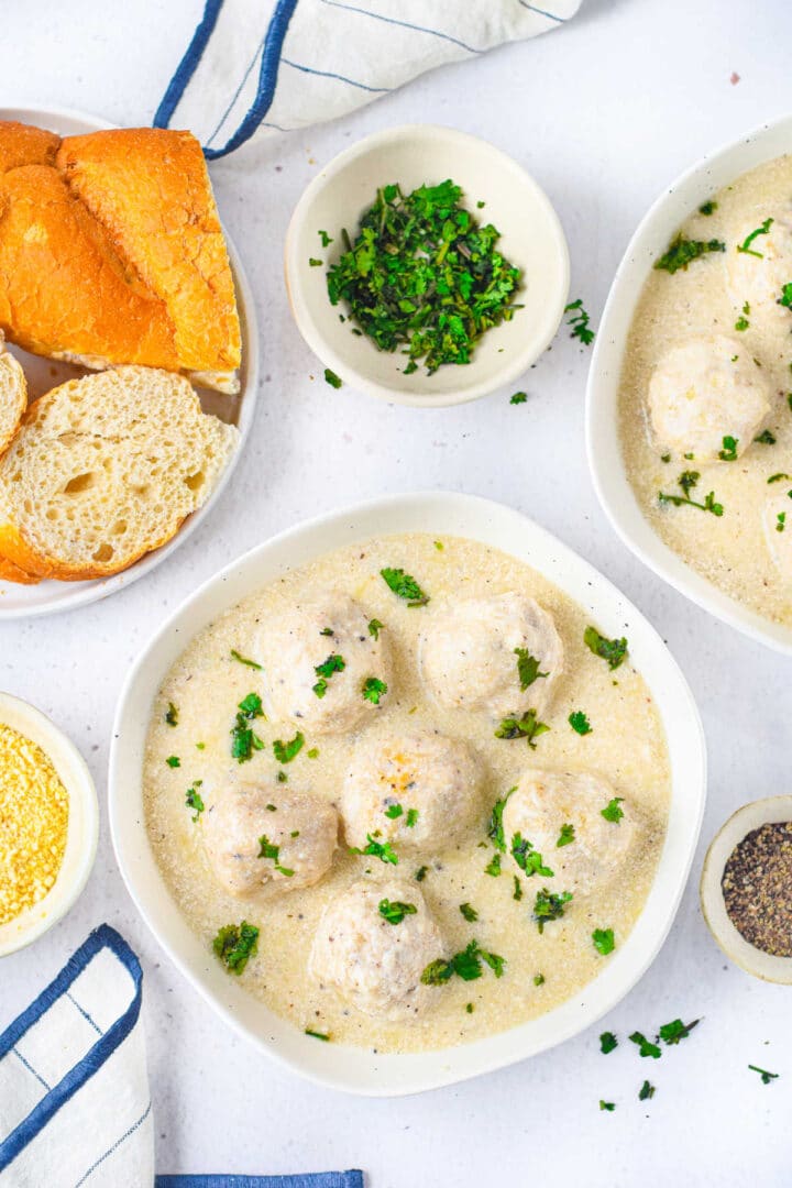 Alfredo Meatballs (Instant Pot)