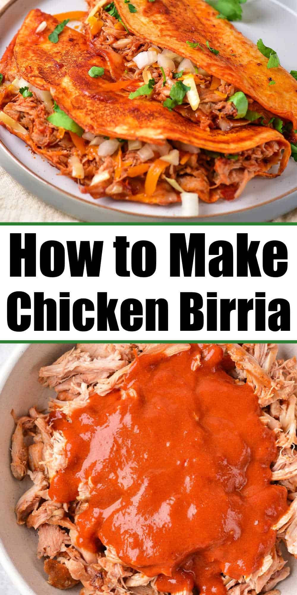 Best Chicken Birria Tacos Recipe (on Stove)