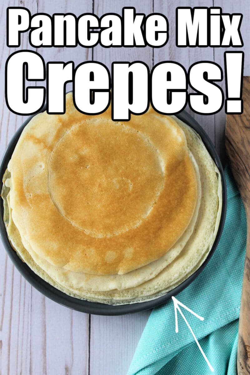 How to Make Crepes with Pancake Mix Batter