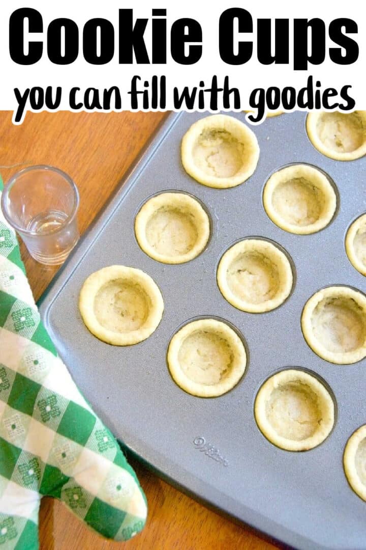 How to Make Cookie Cups - Cookie Cups Recipe Pillsbury Dough