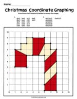 Free Coordinate Graphing Mystery Picture Worksheets PDF
