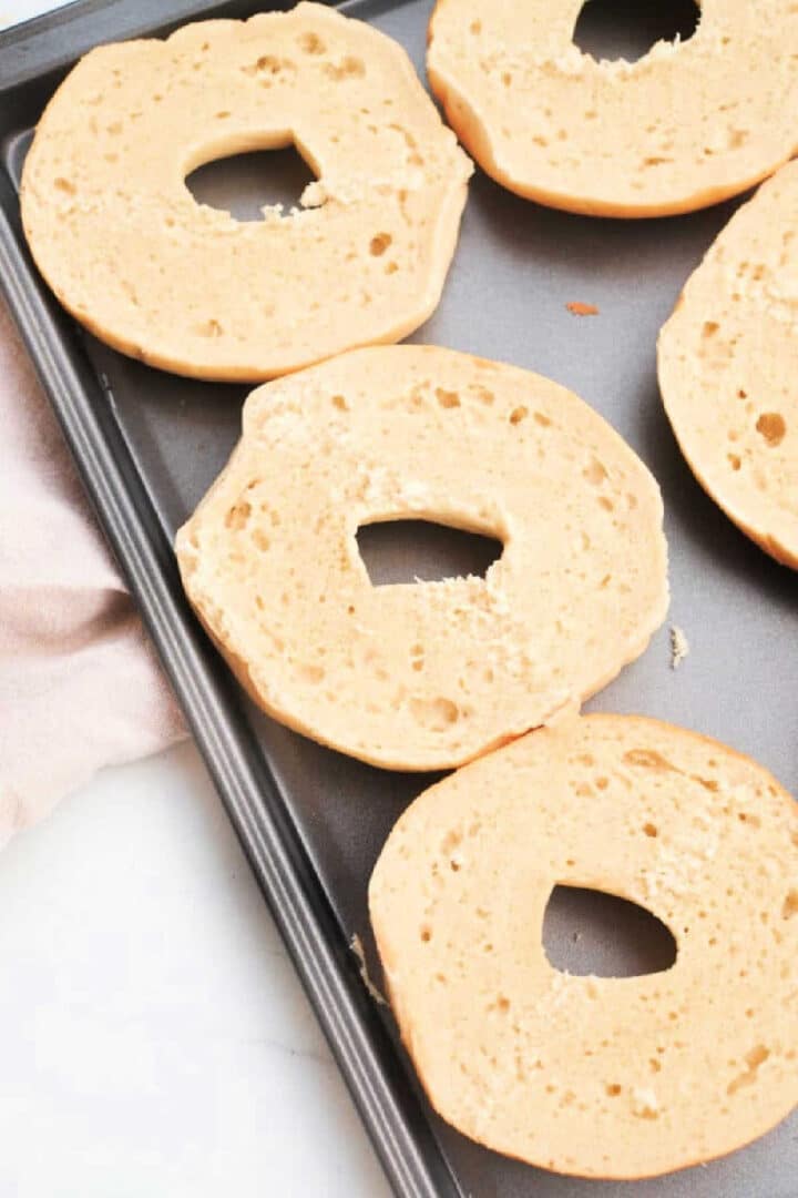 How to Toast a Bagel in the Oven