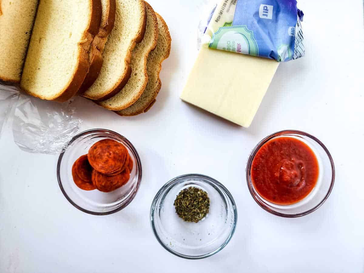 Pizza Toast Recipe (Baked or Air Fryer)