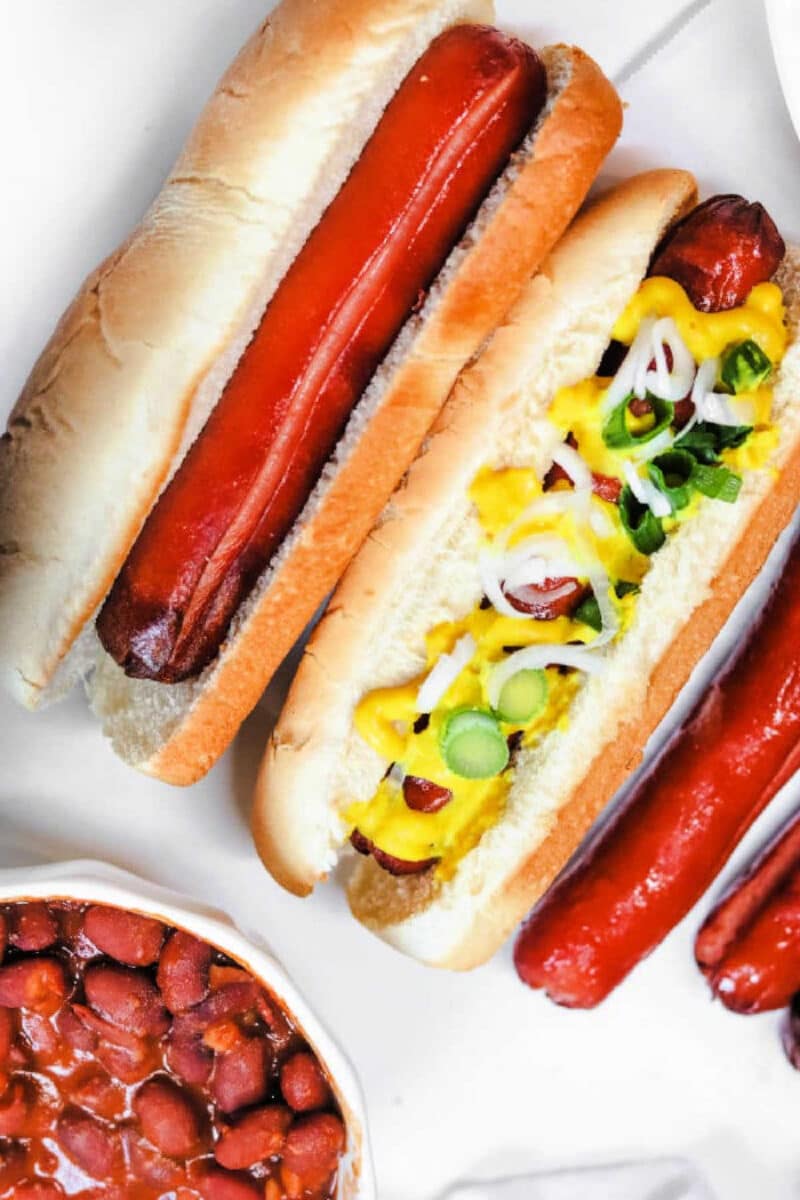 Toaster Oven Hot Dogs - Cooking Hot Dogs in Toaster Oven