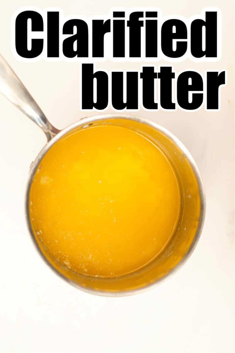 How to Make Liquid Butter - Clarified Ghee on Stove or Microwave