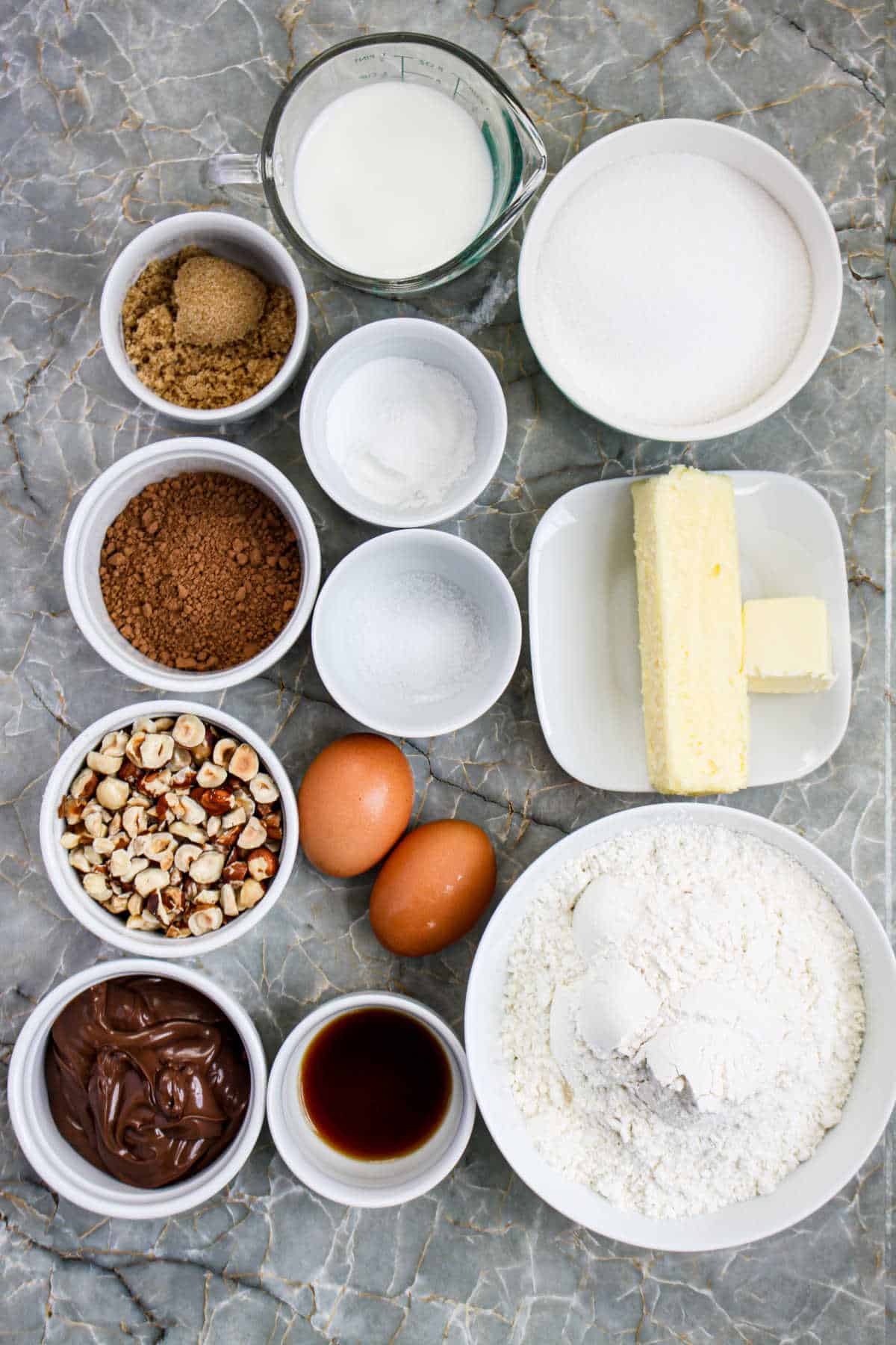 Easy Hazelnut Nutella Bread Recipe - or Nutella Muffins