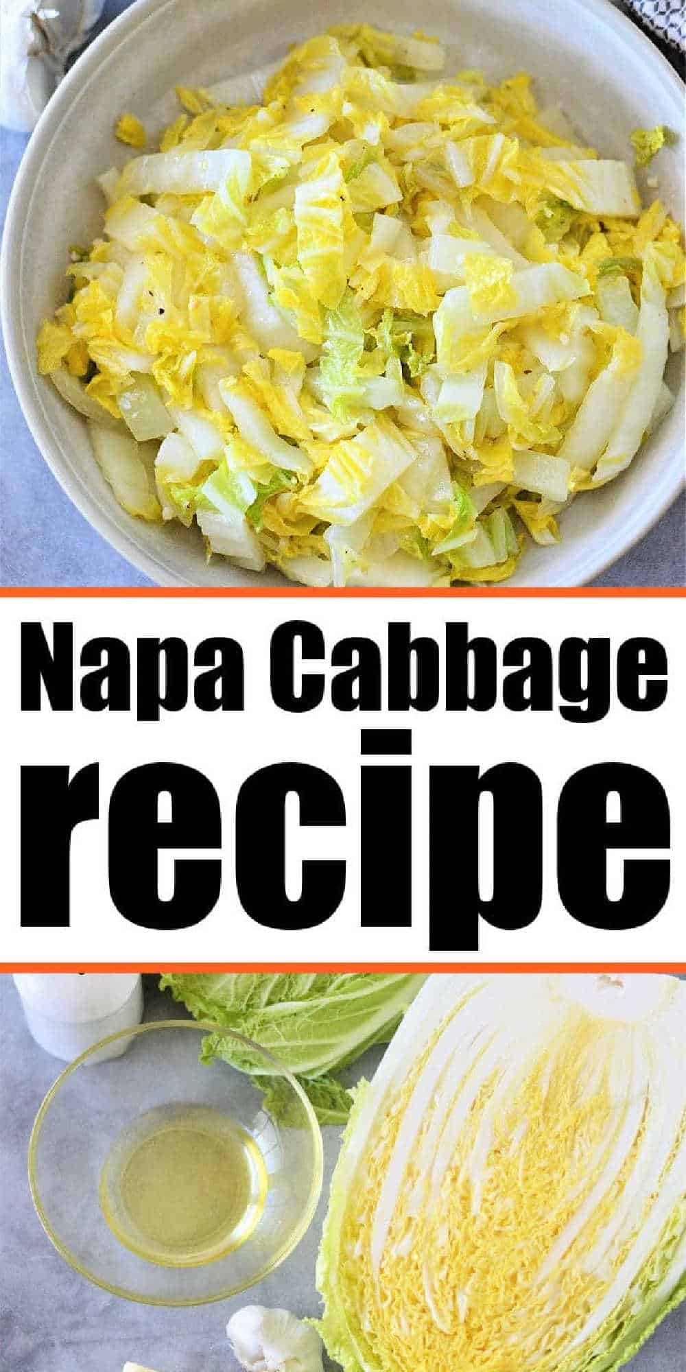 Napa Cabbage Recipe (Buttered)