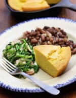 Beans and Cornbread Recipe (Canned or with Dried Beans)