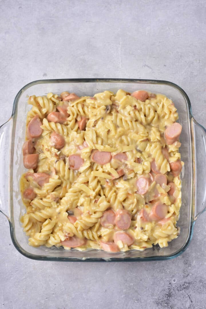 Hot Dog Casserole Recipe - Chili Cheese Hot Dog Casserole