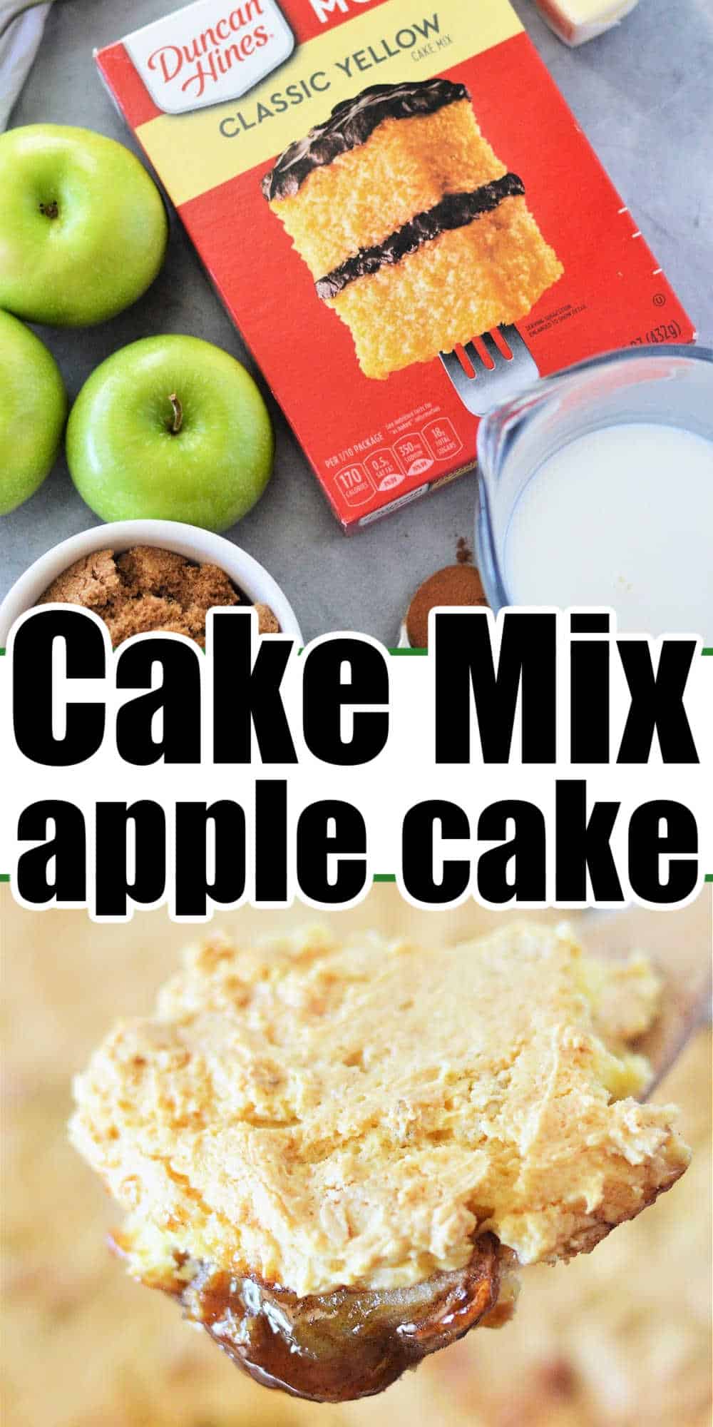 Apple Cobbler with Cake Mix (Fresh Apples)