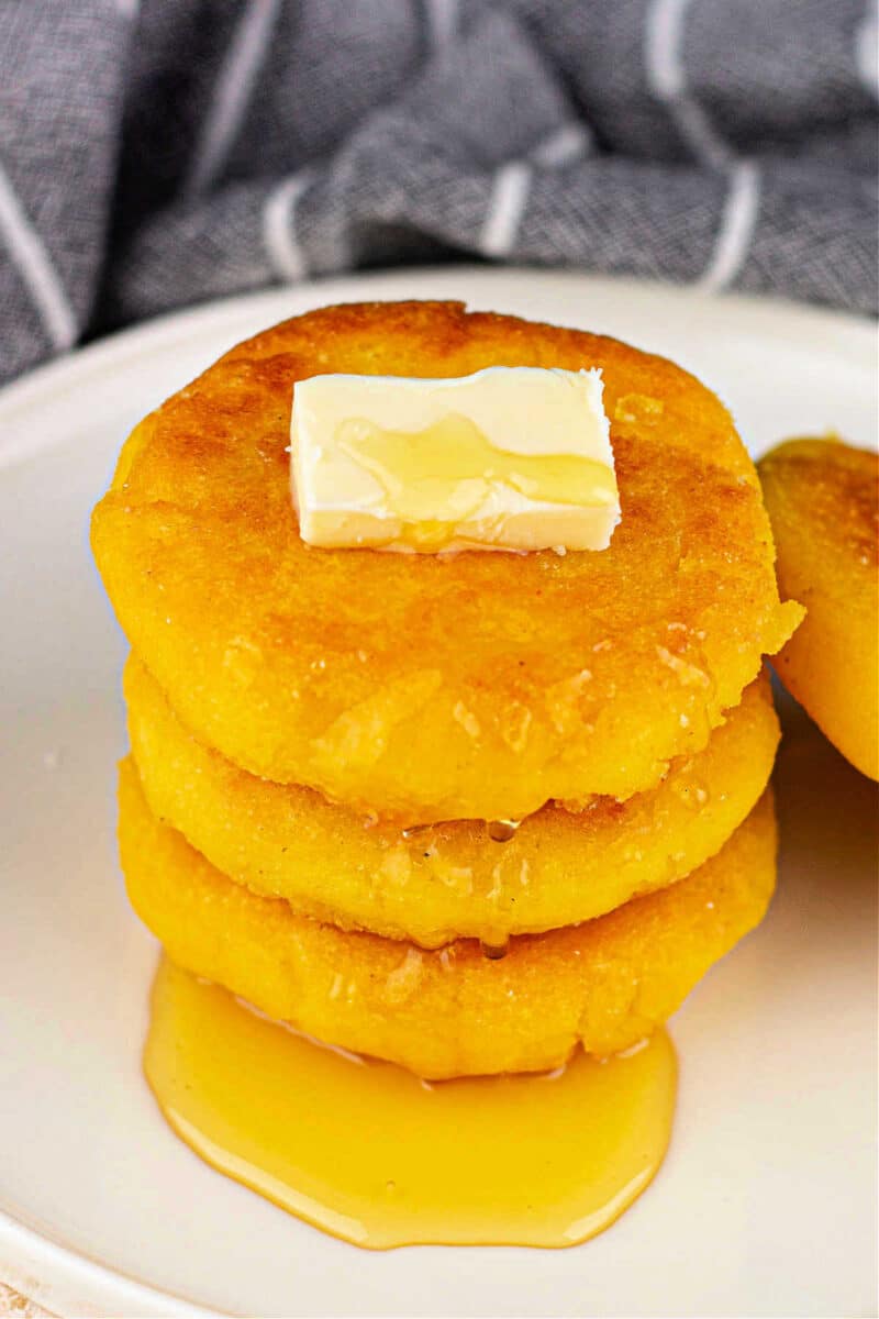 Hot Water Cornbread (Fried on Stove)