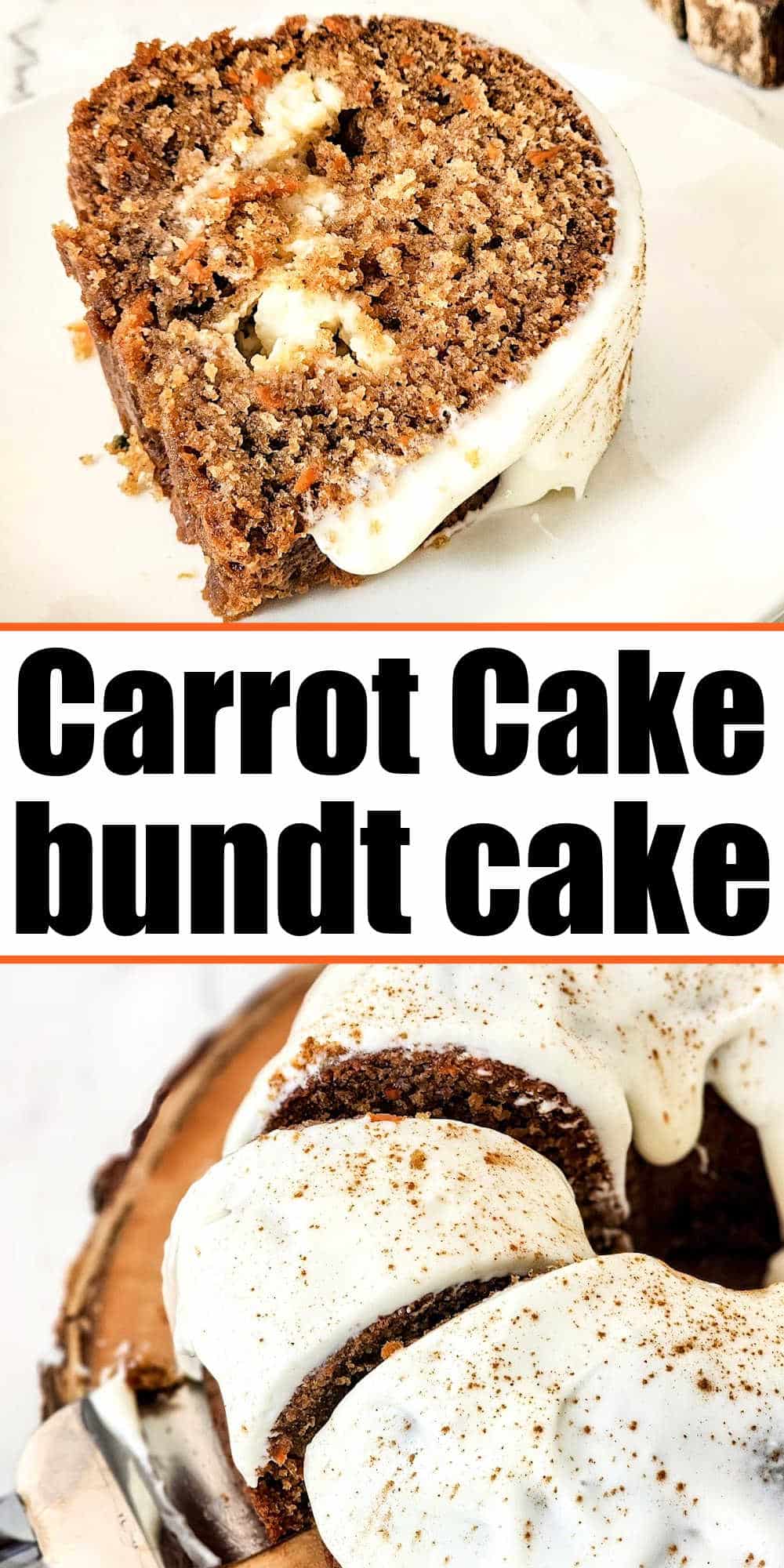 Carrot Cake Bundt Cake (with Cake Mix)
