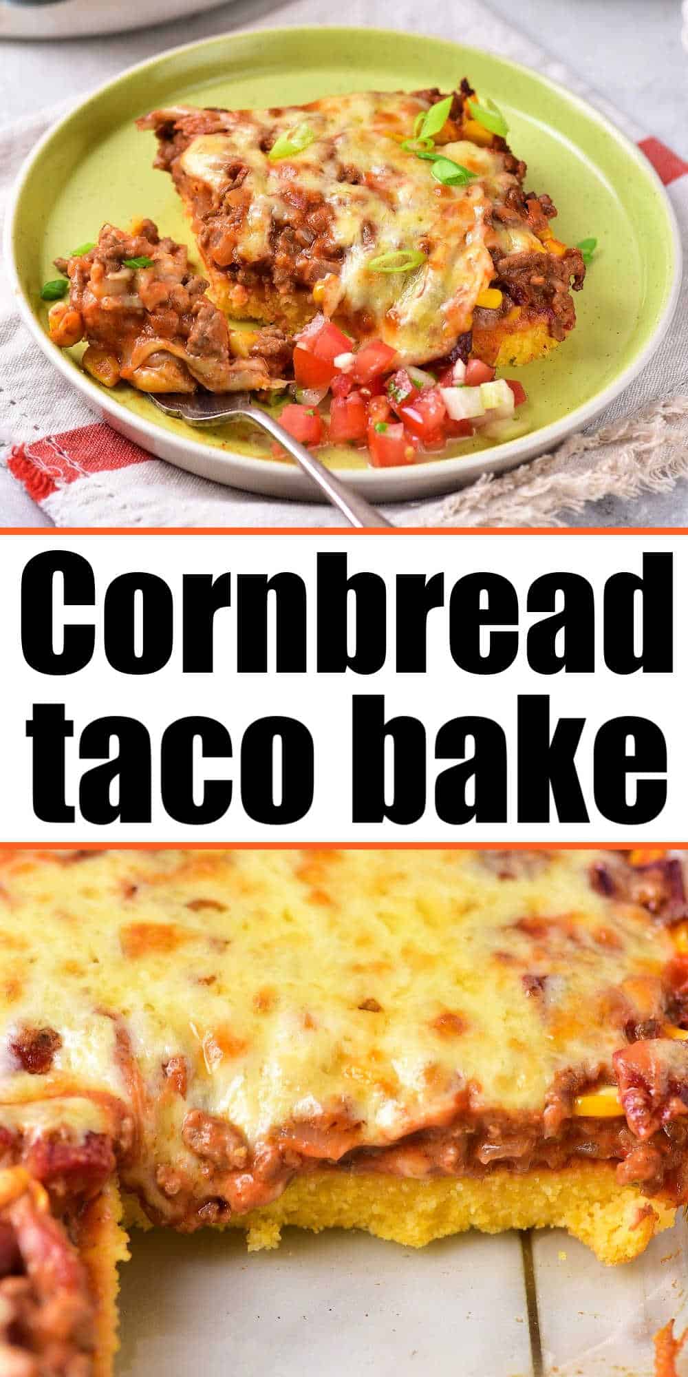 Taco Cornbread Casserole (with Ground Beef)