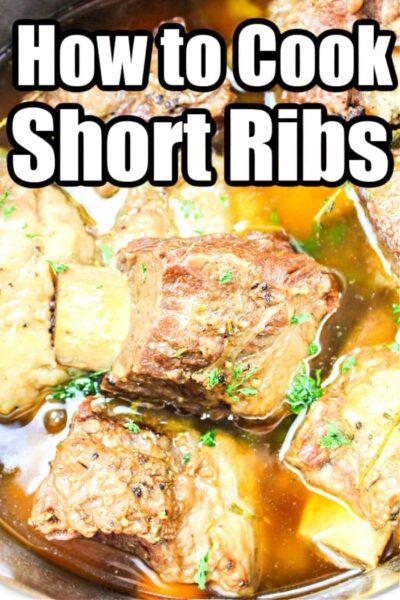 English Cut Short Ribs Recipe (in Instant Pot)