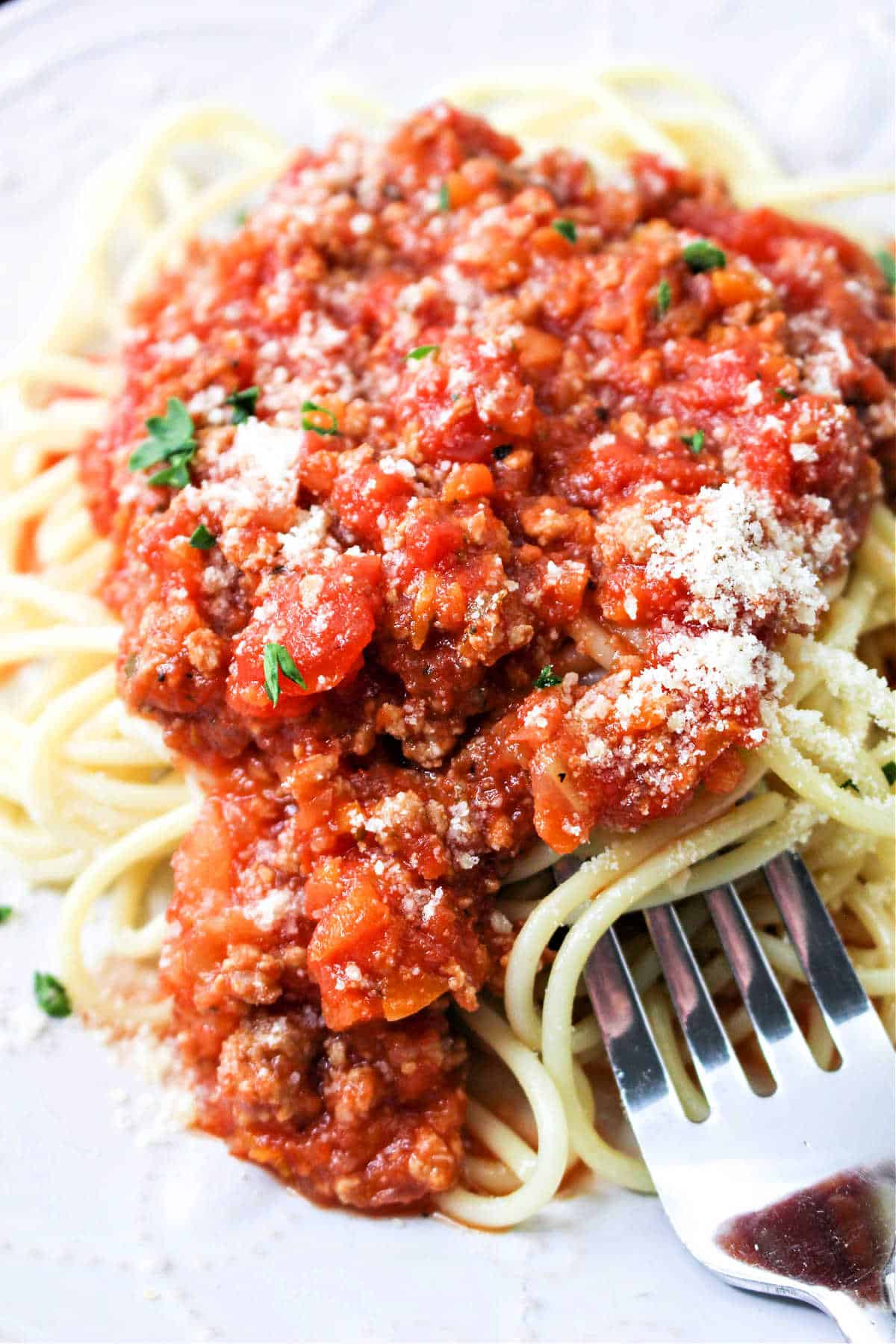 Healthy Spaghetti Sauce Recipe (with Vegetables)